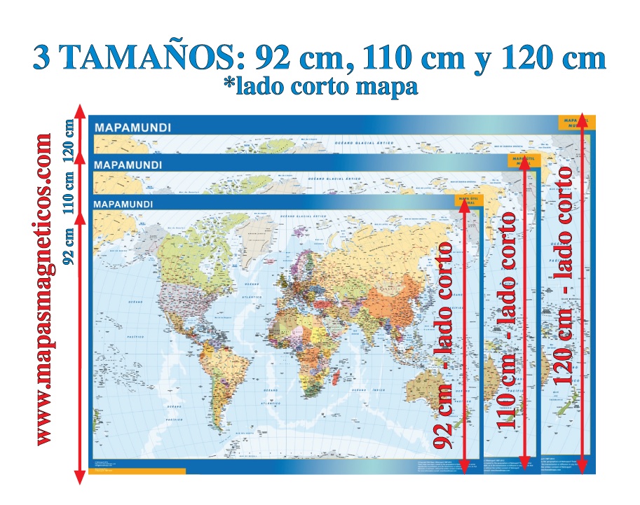 Mapas magnéticos de España y el Mundo